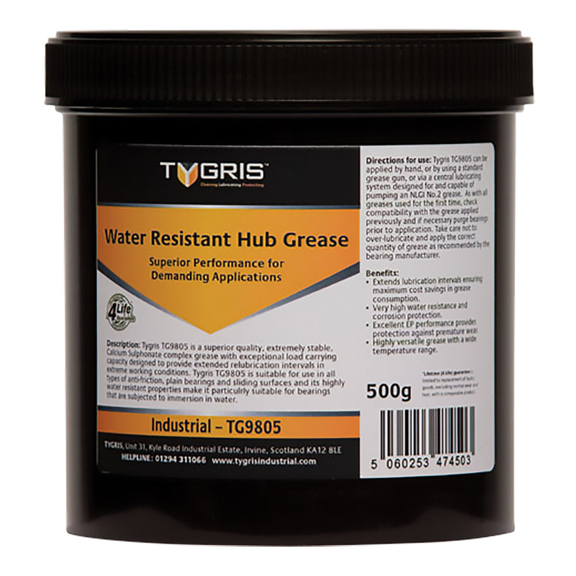 Tygris Water Resistant Hub Grease – Ocean Kinetics